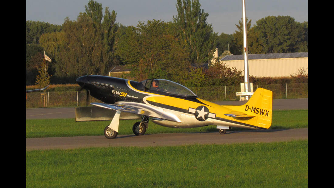 SW51 Mustang in der Flugerprobung | aerokurier